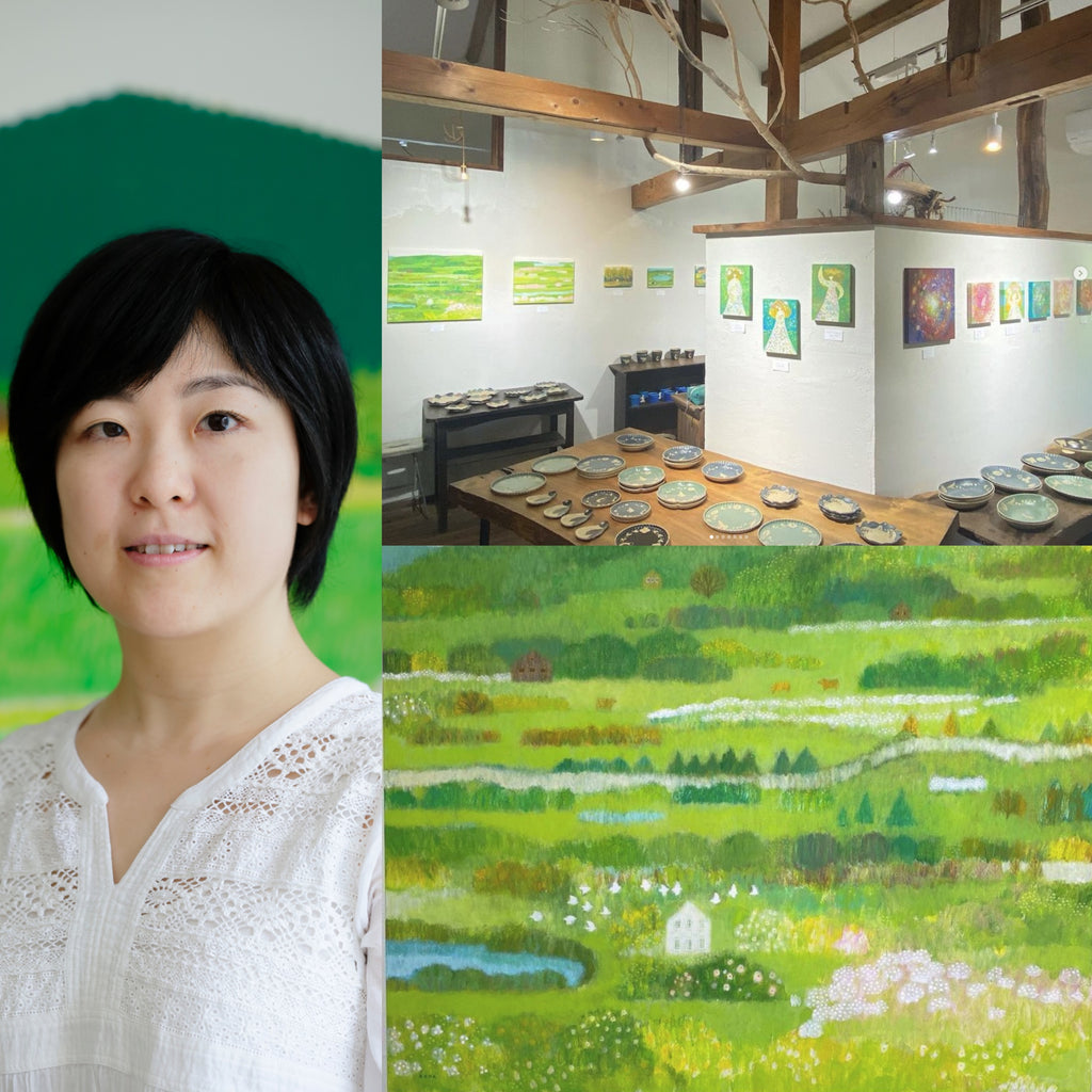 伊藤香奈個展 ｢森に湖 花と星｣ 他 – KON-KON Art Shop